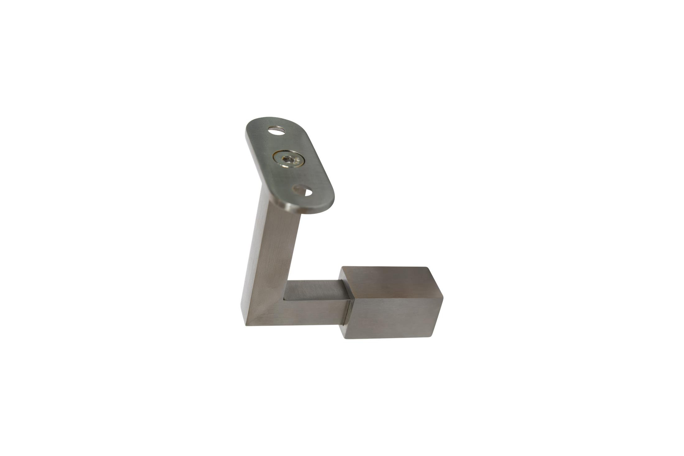IAM Design Square Profile Stationary Post Side Mount Stainless Steel ...