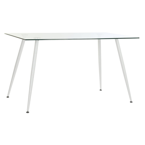 Isabelline Stephenson Glass Top Dining Table | Wayfair.co.uk
