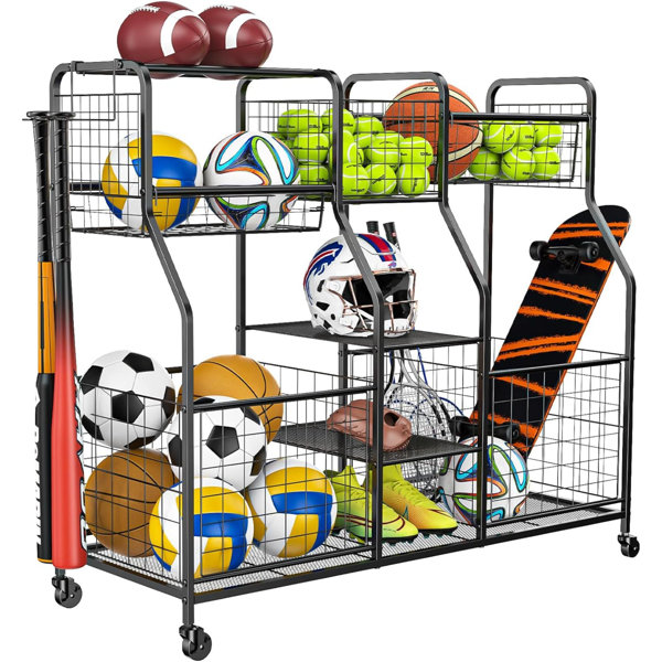 Rebrilliant Priyen Metal Multi-Use Sports Rack - Wayfair Canada