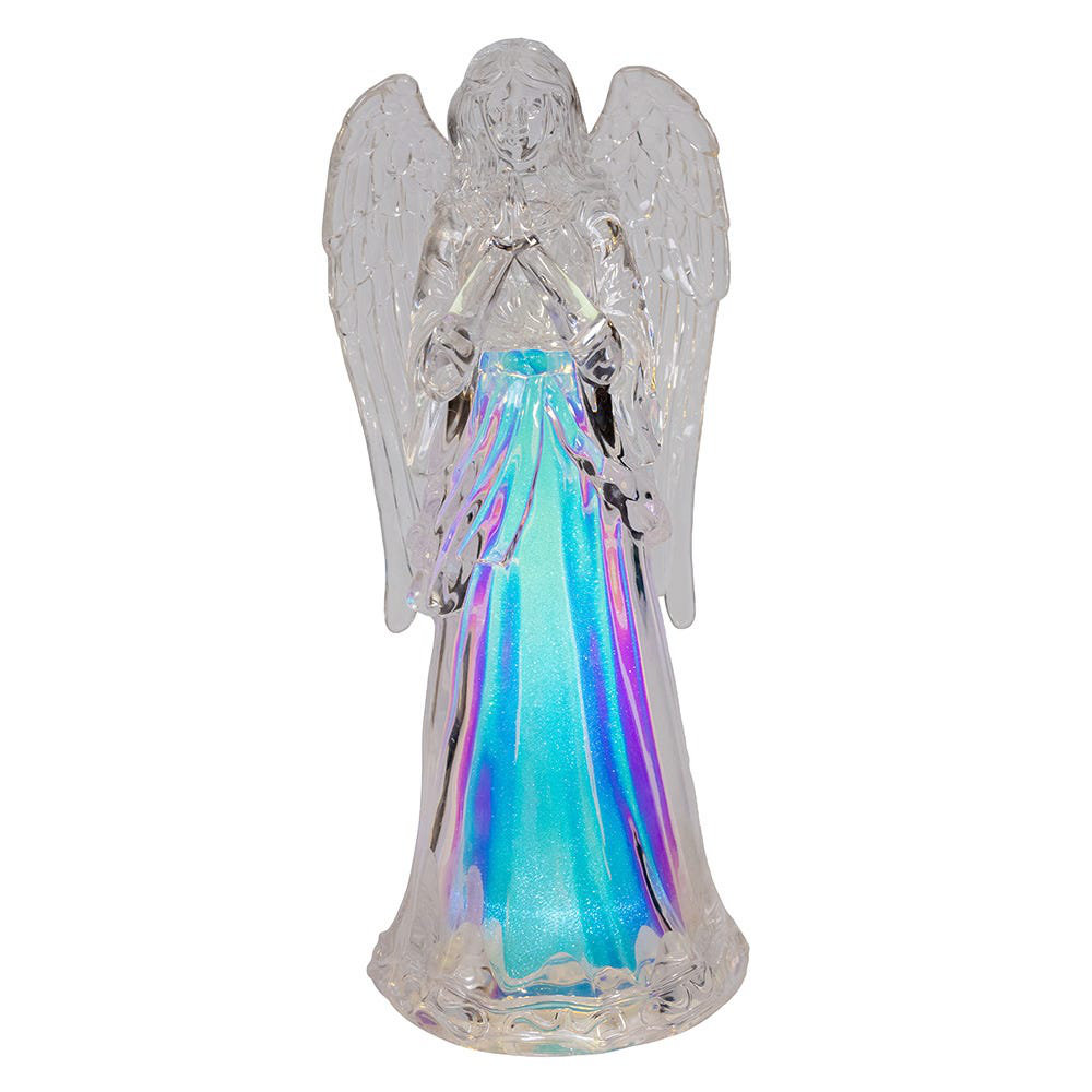 Kurt Adler Battery Operated Lighted Acrylic Praying Angel | Wayfair