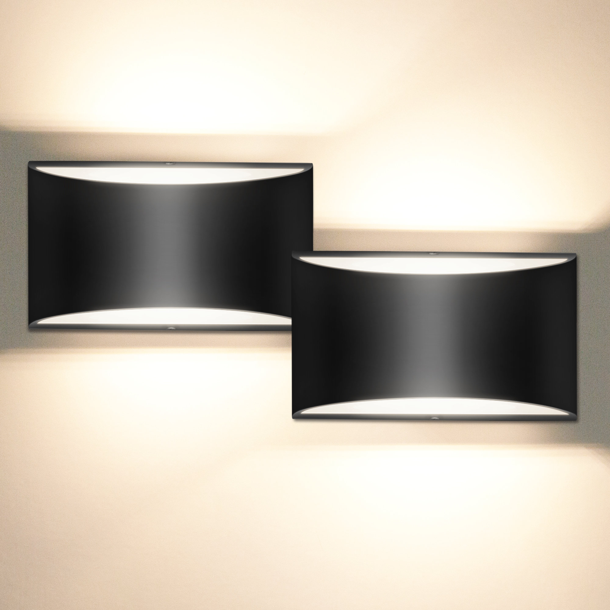 Wrought Studio™ Elijuah Aluminum Flush Mounted Sconce | Wayfair