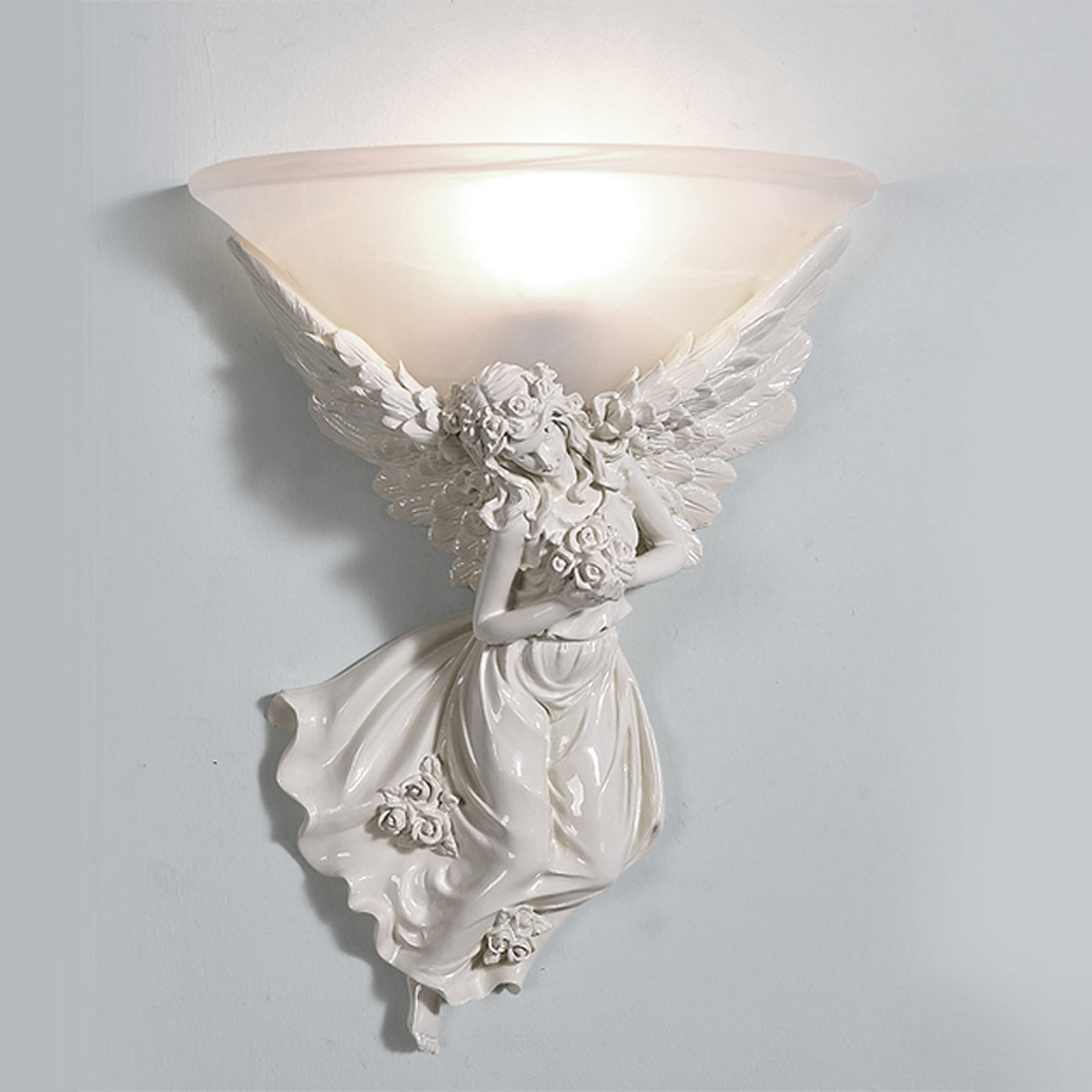 Ophelia & Co. Wall Sconce Light Fixture Up Lamp Bedroom Living Hallway ...