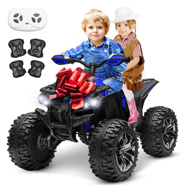 JOYRACER 24V 4X200W Ride on ATV Car with Romote Control, 2 Seater ...