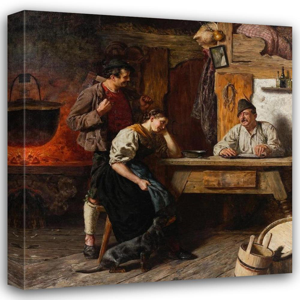 Astoria Grand "The Serenade" by Heinrich Rettig - Gallery Wrap Canvas ...