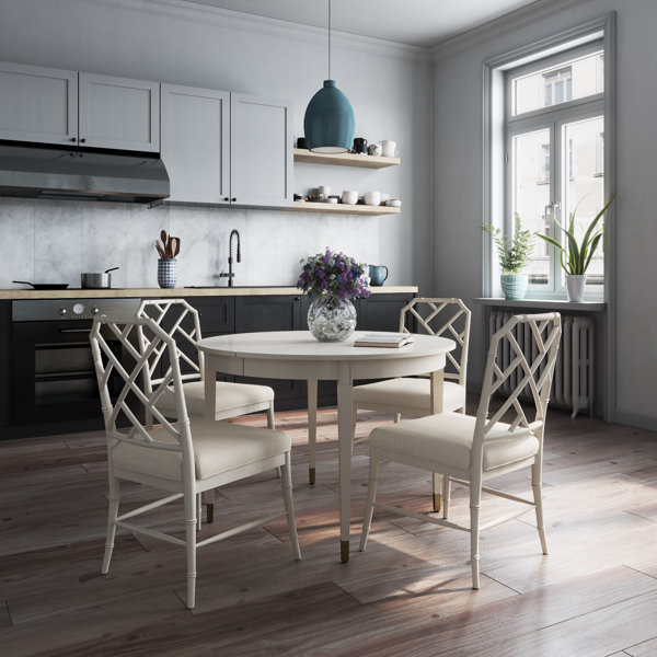 Jonathan Charles Fine Furniture Synodic Swedish 140" Extendable Dining ...