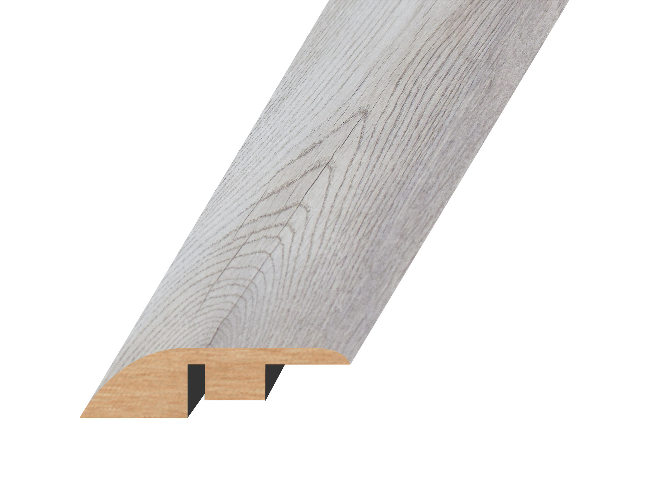 Tropical Flooring Laminate 0.6" Thick x 1.8" Wide x 94.5" Length Flush ...