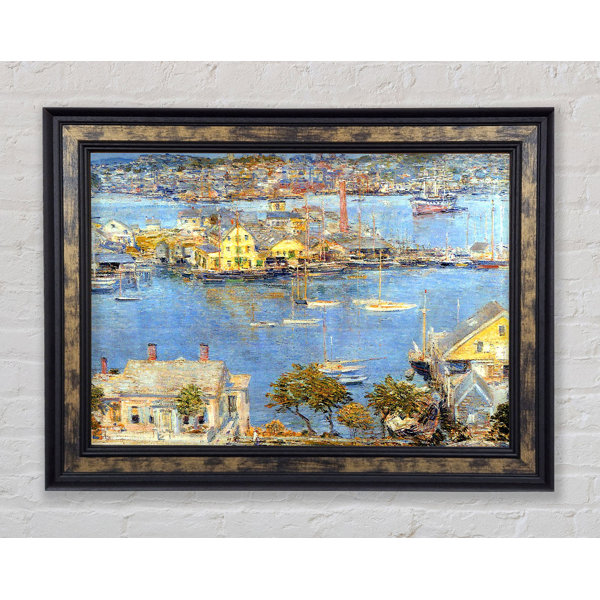 Bright Star Hassam The Port Of Gloucester 1 - Single Picture Frame Art ...