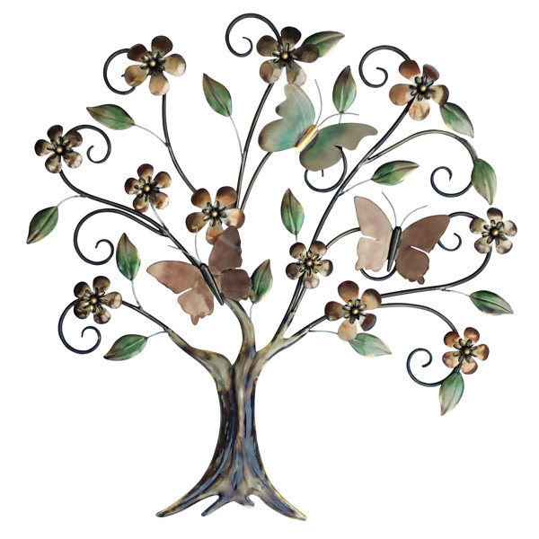 Marlow Home Co. Plants & Flowers Wall Decor on Metal & Reviews ...