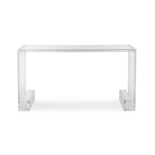 Plastic / Acrylic Standard (42-53 in.) Console Tables You'll Love | Wayfair