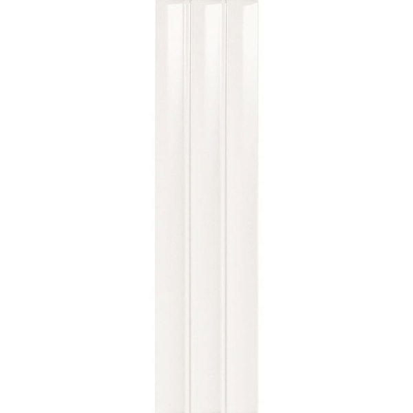 Encore Surfaces Bead 3" x 12" 3D Recessed Fluted Subway Wall Tile ...