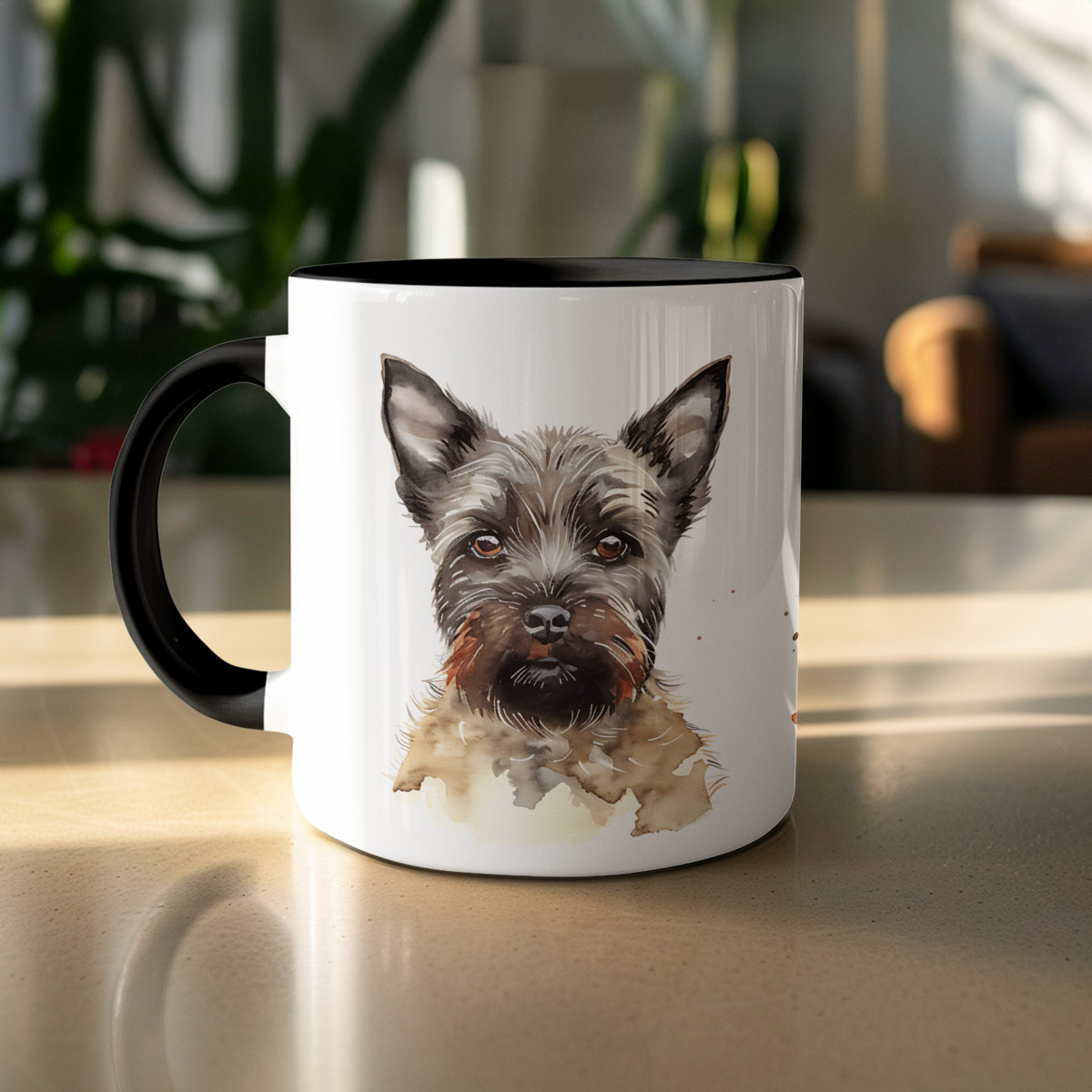 East Urban Home Watercolor Maltese Dog Design 11oz Coffee Mug | Wayfair ...