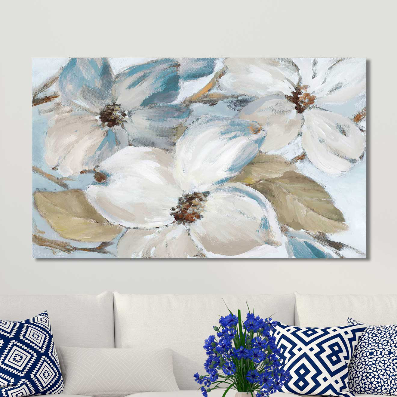 Winston Porter Neutral Silently Bloom II - Wrapped Canvas Painting ...