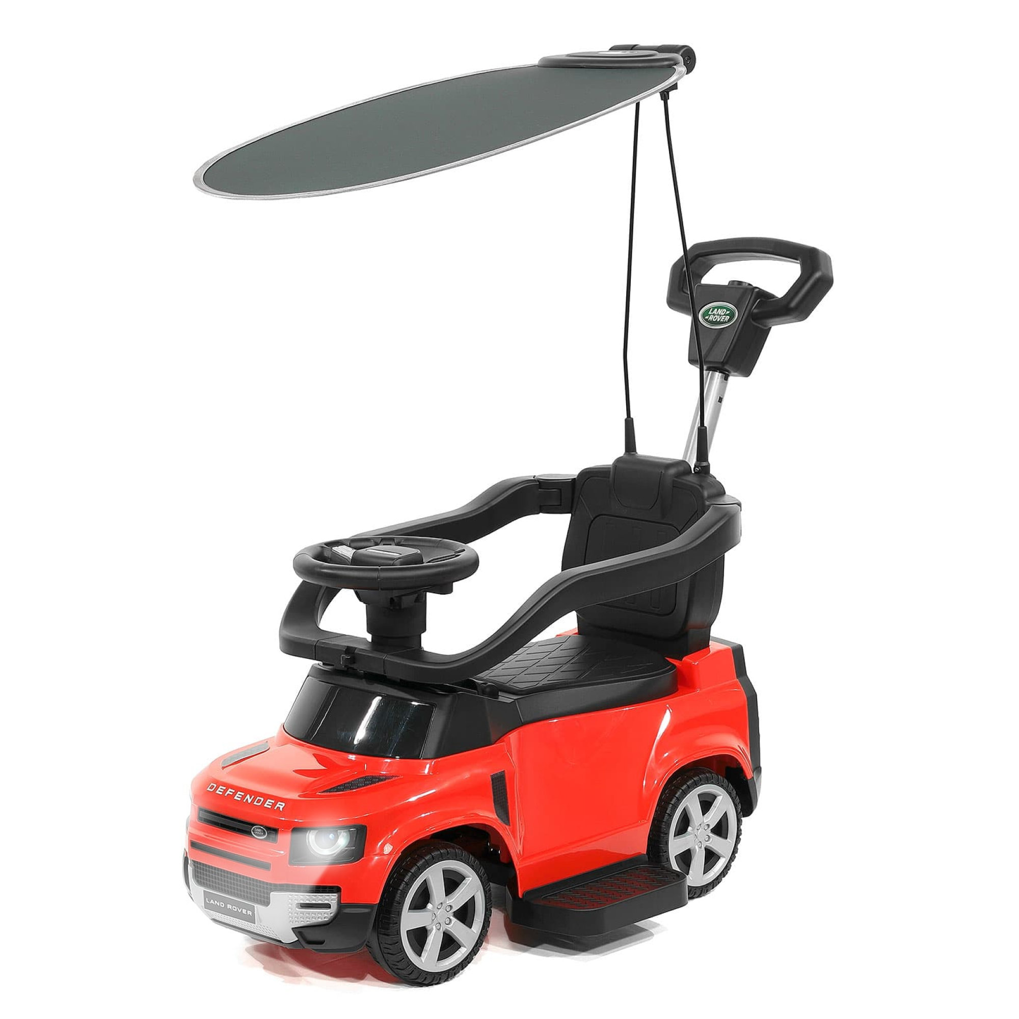 Moderno Kids Land Rover Defender Kids Ride On Push Car With Sunshade ...