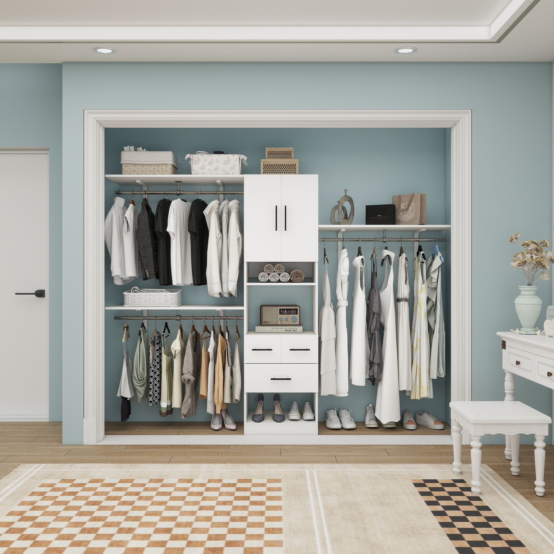 Latitude Run® Closet System | Wayfair