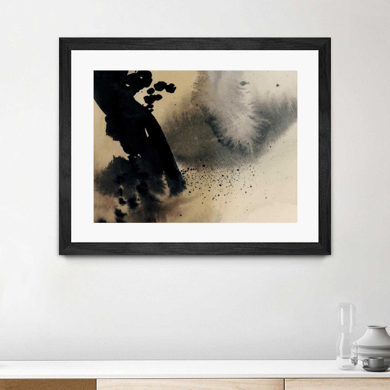 Orren Ellis 'Ember I' Matted And Framed 32"X24" - Wayfair Canada