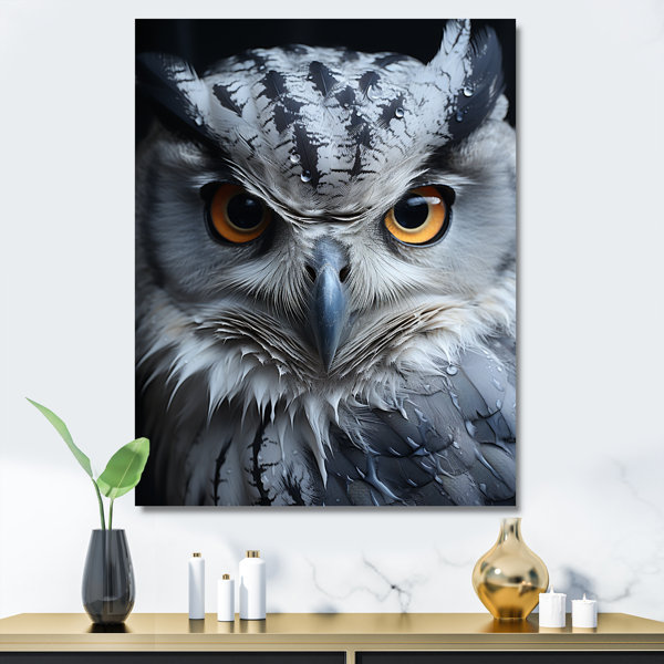 DesignArt " Monochrome Gaze Enlightenment " | Wayfair