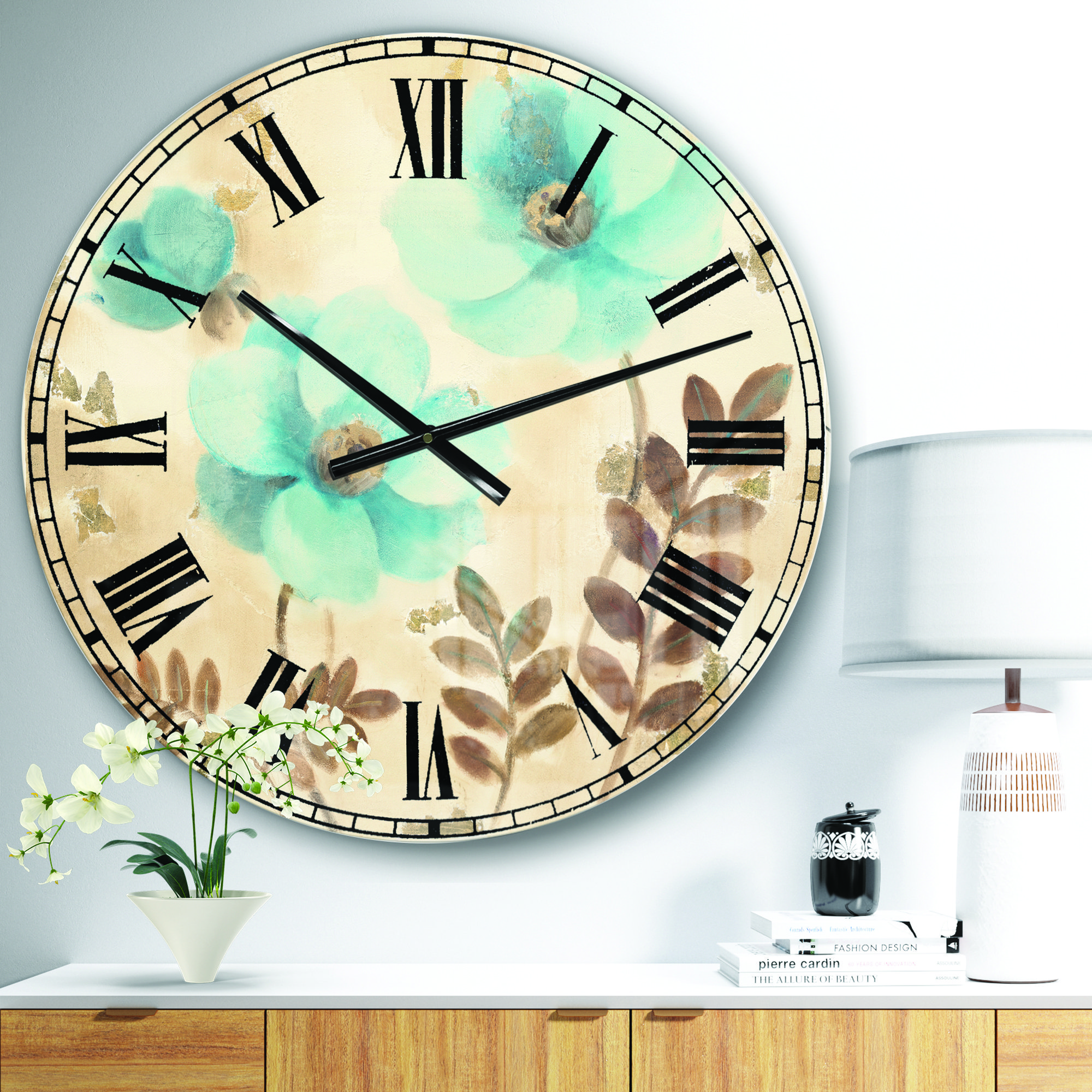 The Twillery Co. Swigart Oversized Farmhouse Poppies Flowers II Wall ...