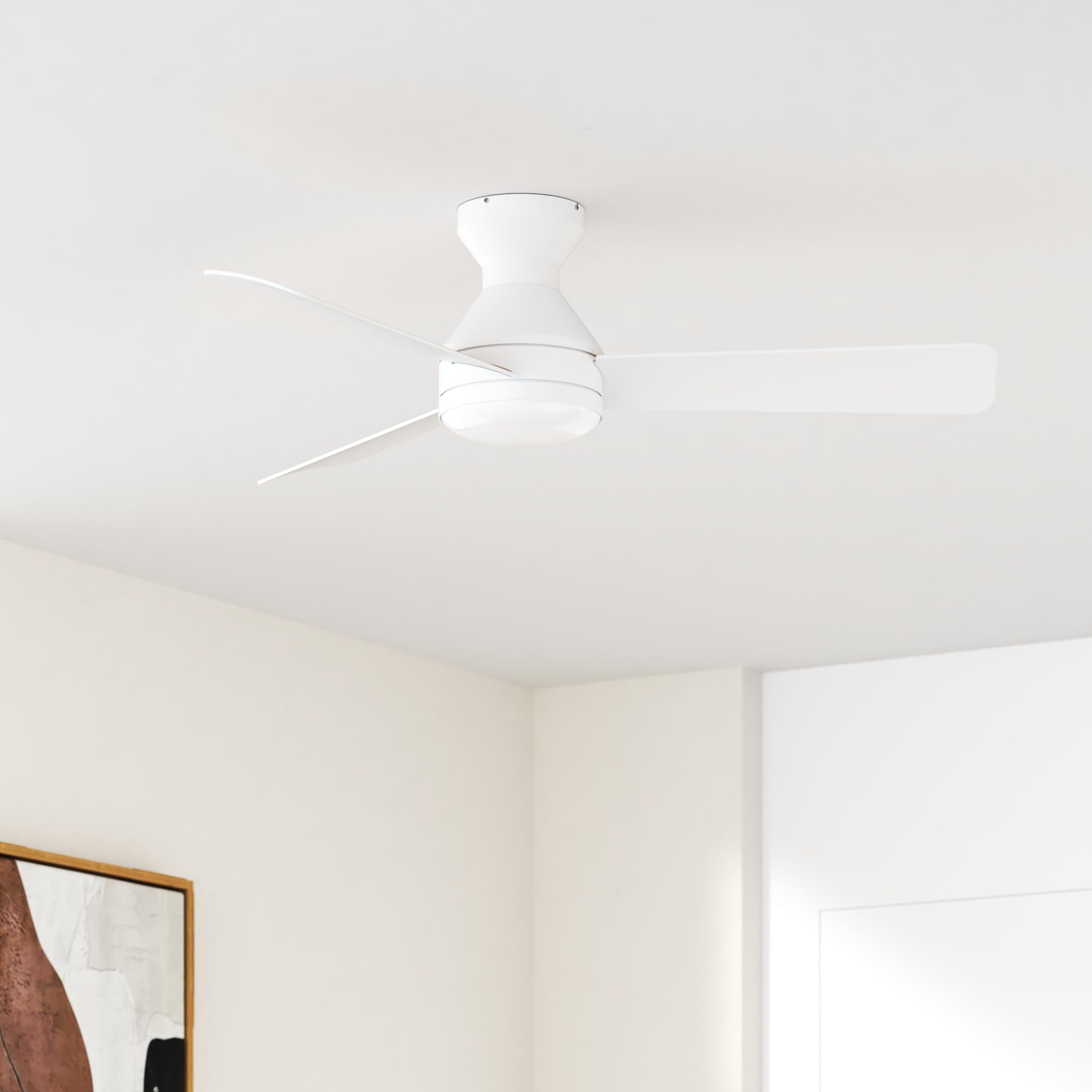 Latitude Run® Ceiling Fans With Lights, 42 Inch Low Profile Ceiling Fan ...