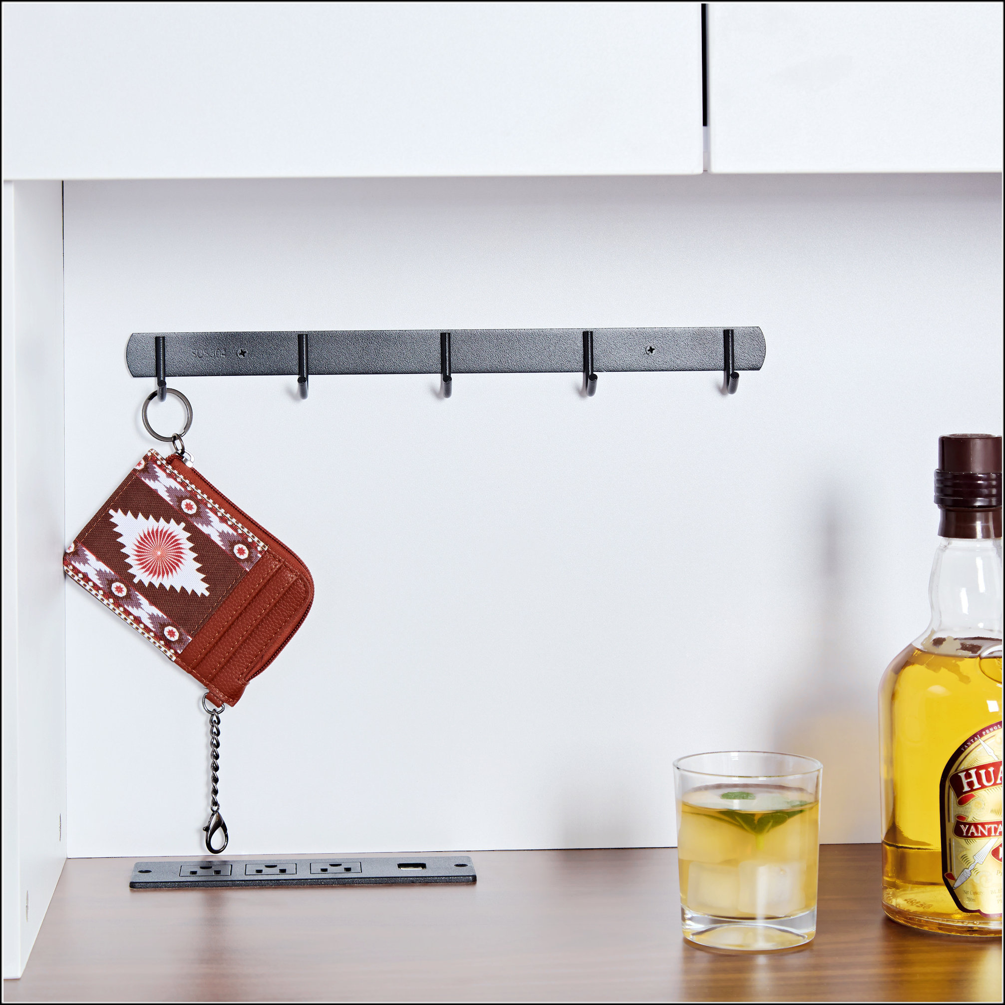 Ebern Designs Farmhouse Coffee Bar Wine Cabinet | Wayfair