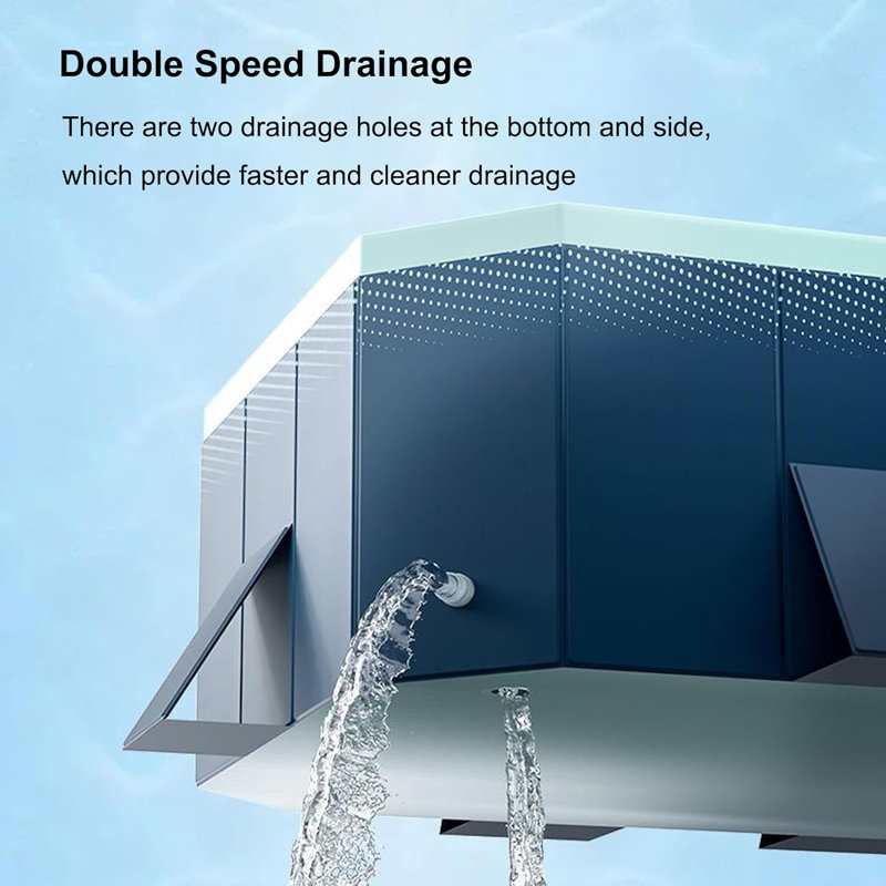 Utibia Foldable Pool Non-Inflatable Swimming Pool for Family Adults ...