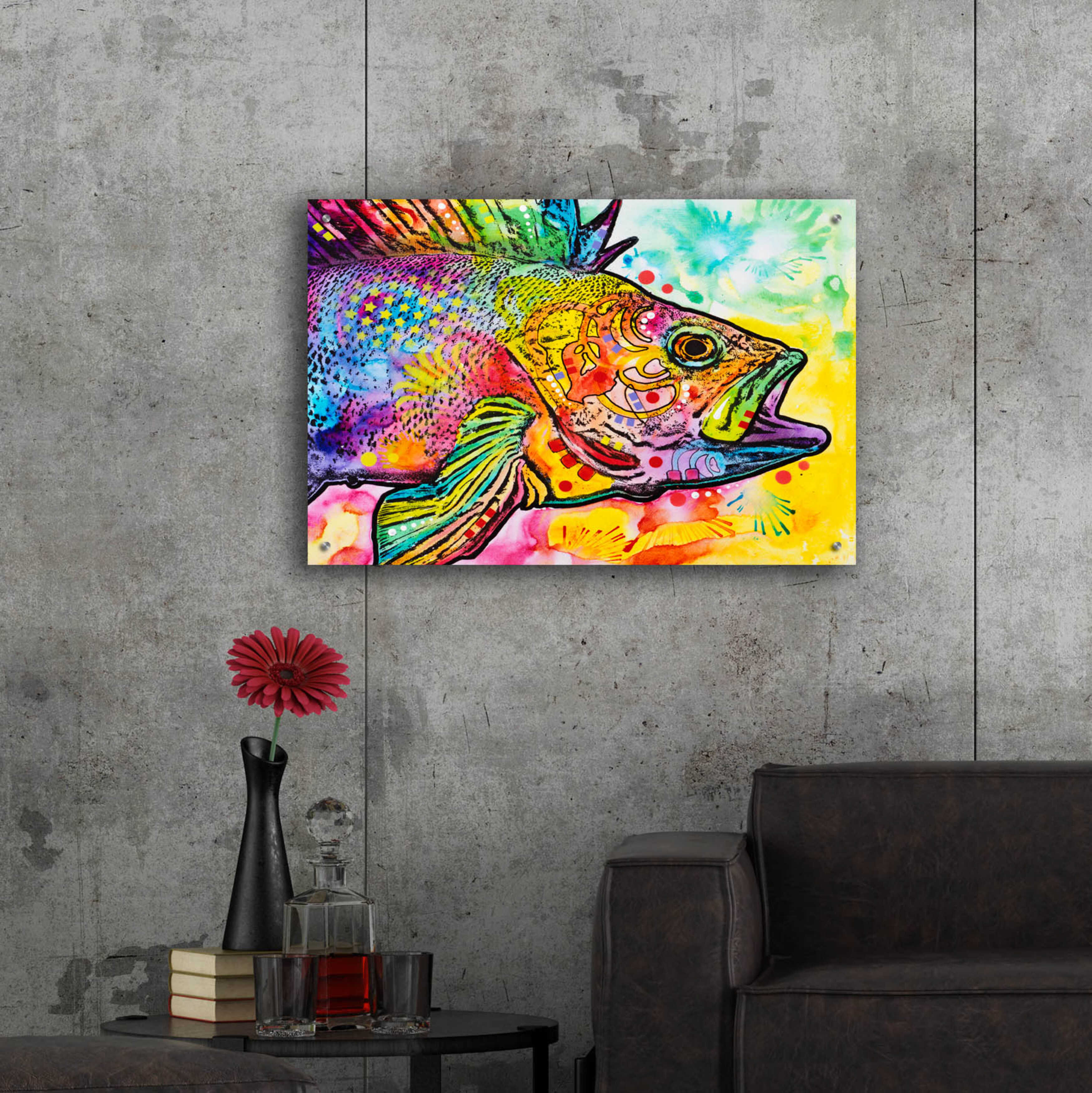 Dovecove ''Fish'' By Dean Russo, Acrylic Glass Wall Art | Wayfair