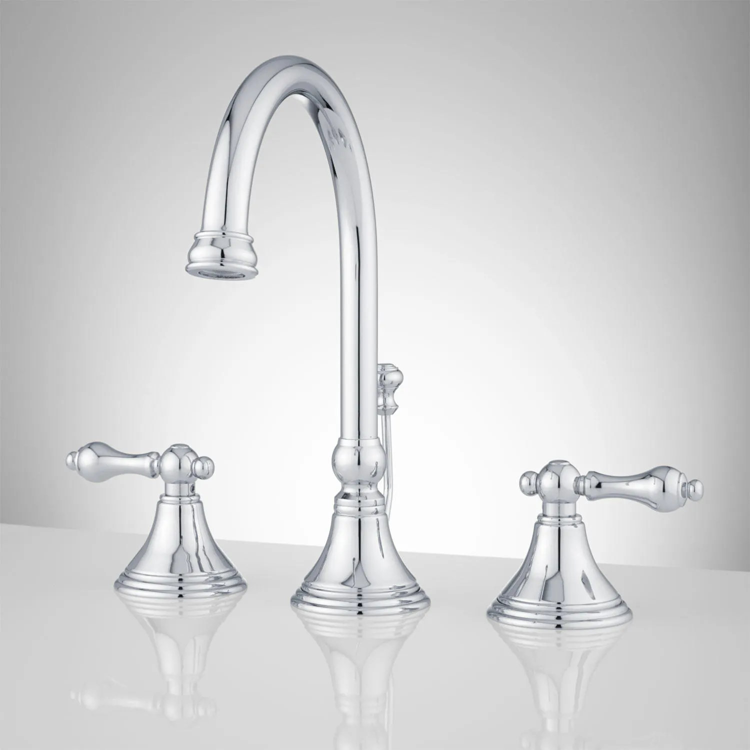 Signature Hardware Melanie Widespread Bathroom Faucet & Reviews ...