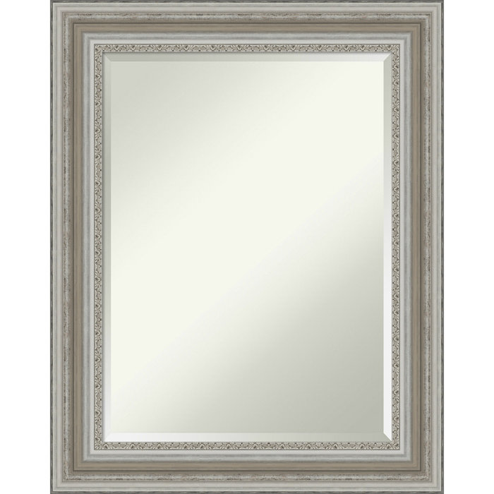 One Allium Way® Gerard Flat Wall Mirror & Reviews | Wayfair