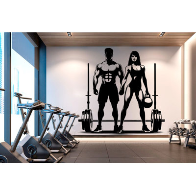 crossfit gym wall art