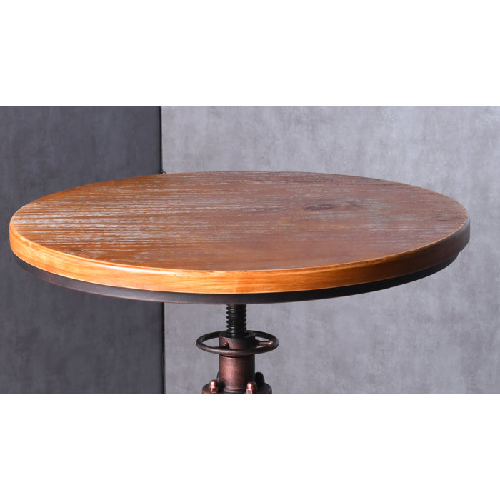 Topower Dining Table Round Solid Wood Dining Table & Reviews | Wayfair