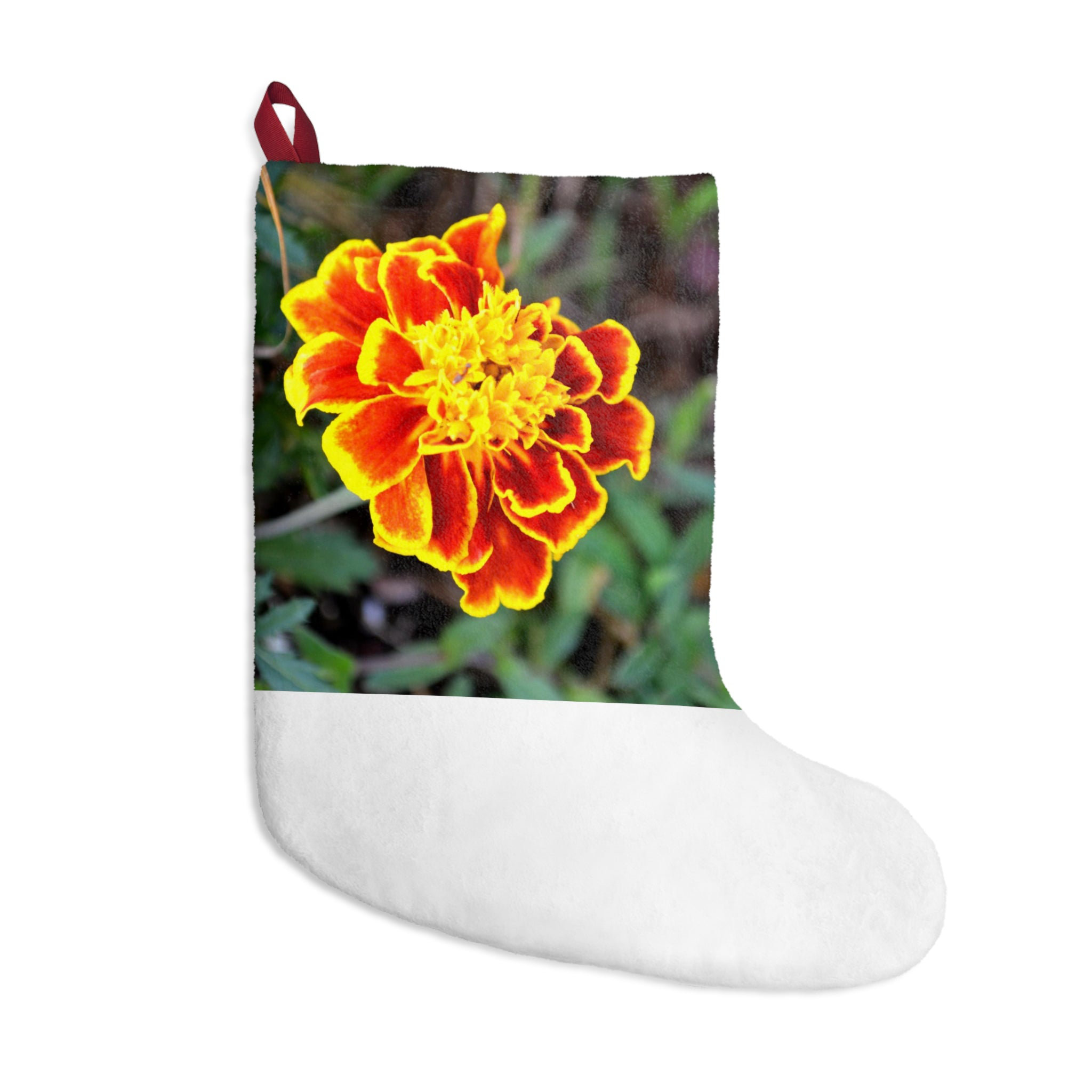 The Holiday Aisle® Flower Stocking | Wayfair