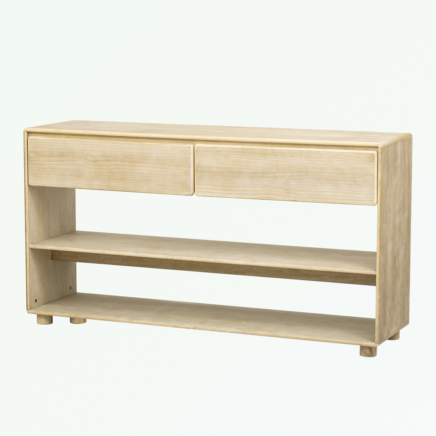 Red Barrel Studio® Console Table with Drawers and Shelves | Wayfair