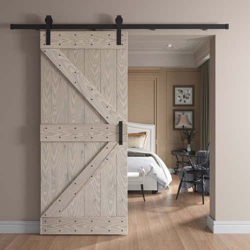 1-Panel Barn Doors You'll Love | Wayfair