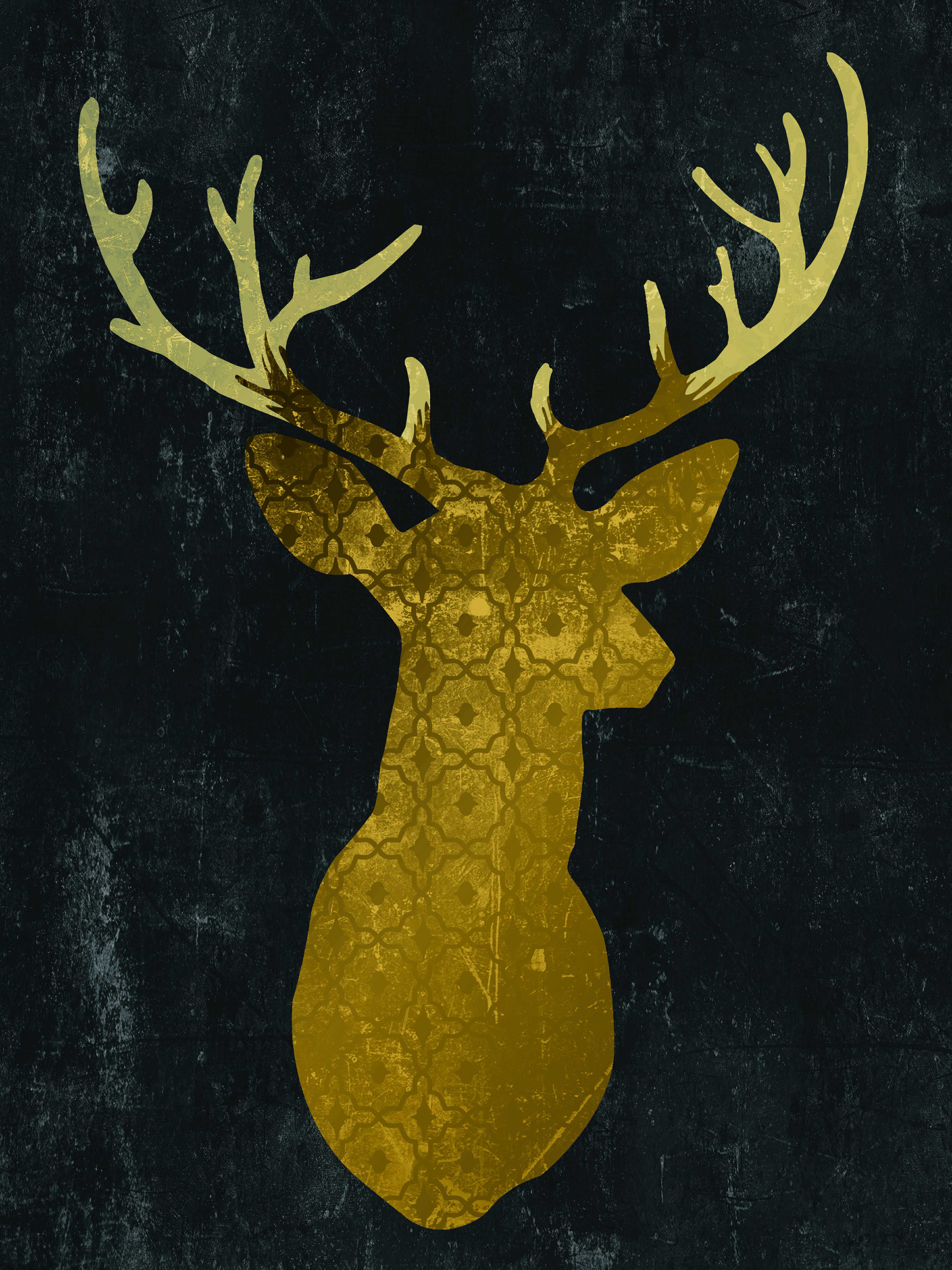 Millwood Pines Regal Gold Dear Head | Wayfair