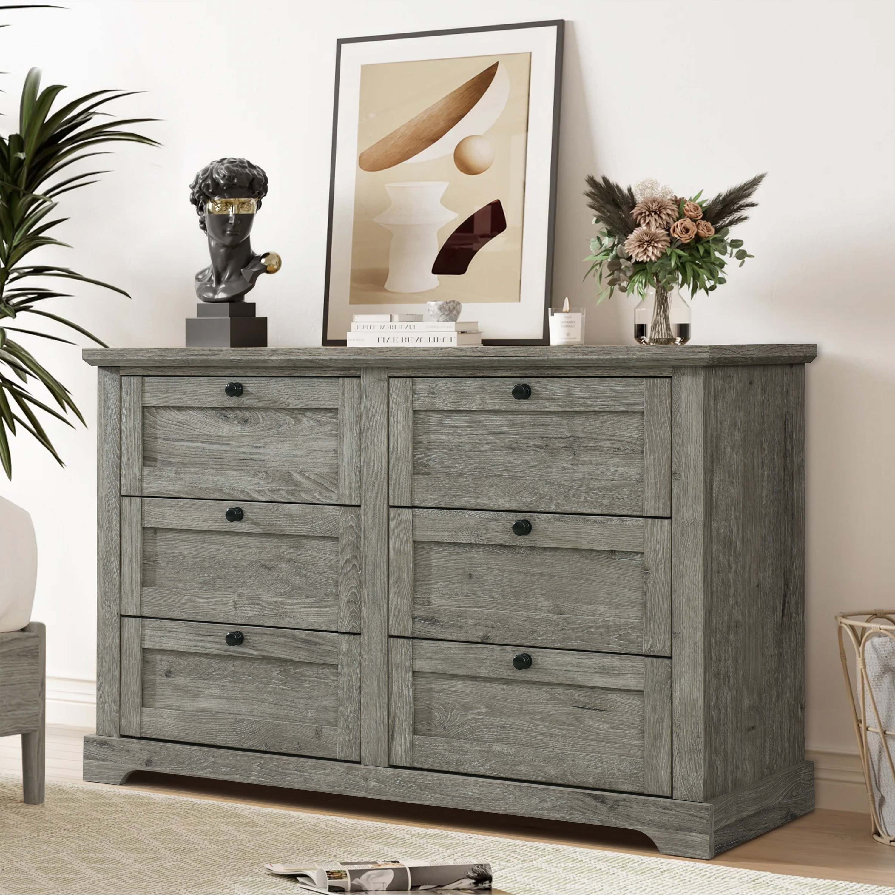 Winston Porter Jaymarion 6 Drawer Master Chest with Drawer Lock ...