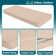 Hokku Designs 3" H Custom Bay Window Bench/Window Seat Cushion, 75D ...