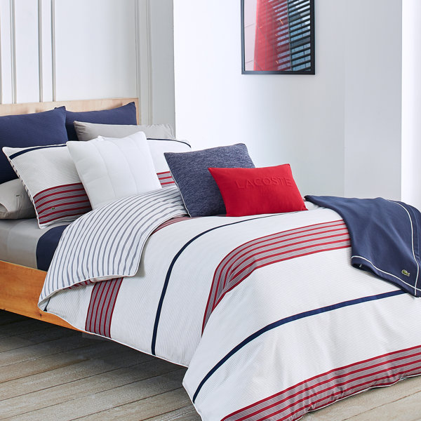 Lacoste Milady Reversible Comforter Set & Reviews | Wayfair