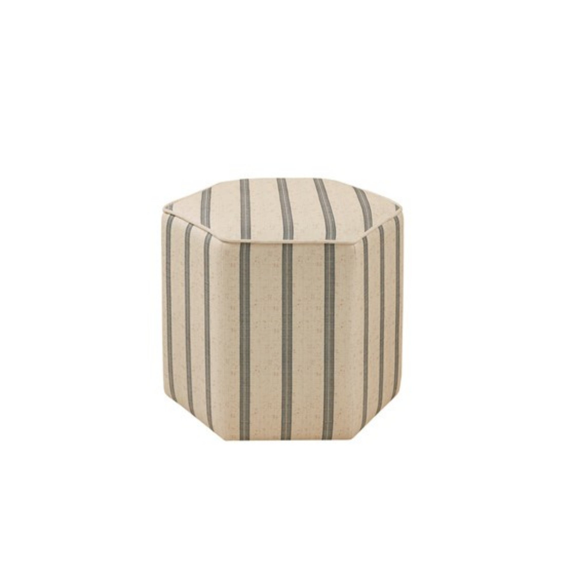 Gracie Oaks Farmhouse Style Hexagonal Cocktail Footstools | Wayfair