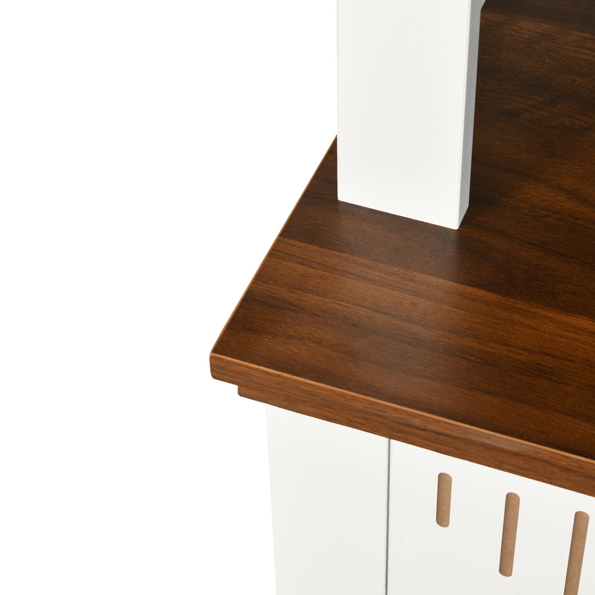 Wrought Studio™ Lachaka 55.12'' Stylish Bar Cabinet with Adjustable ...