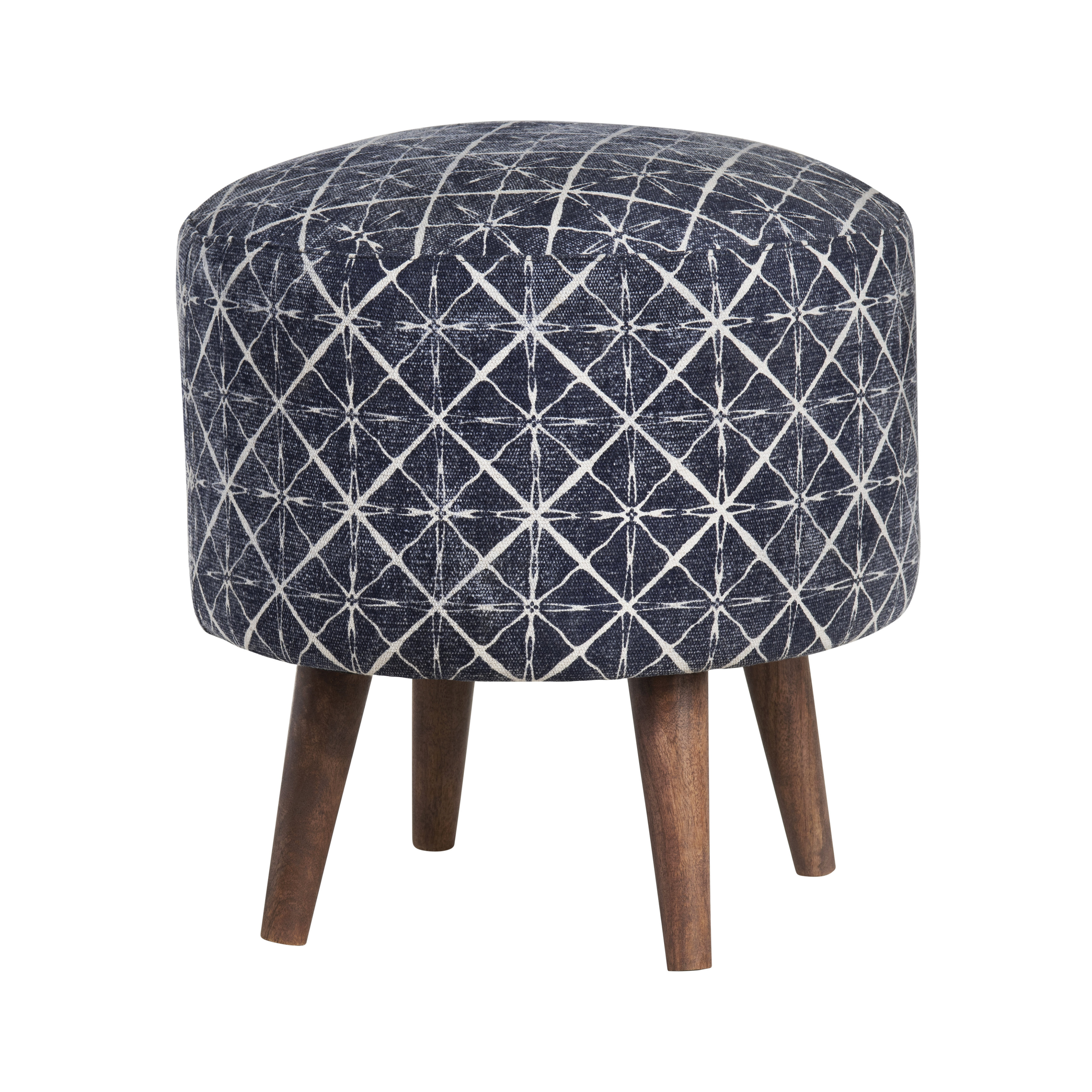 George Oliver Misha Patterned Ottoman | Wayfair