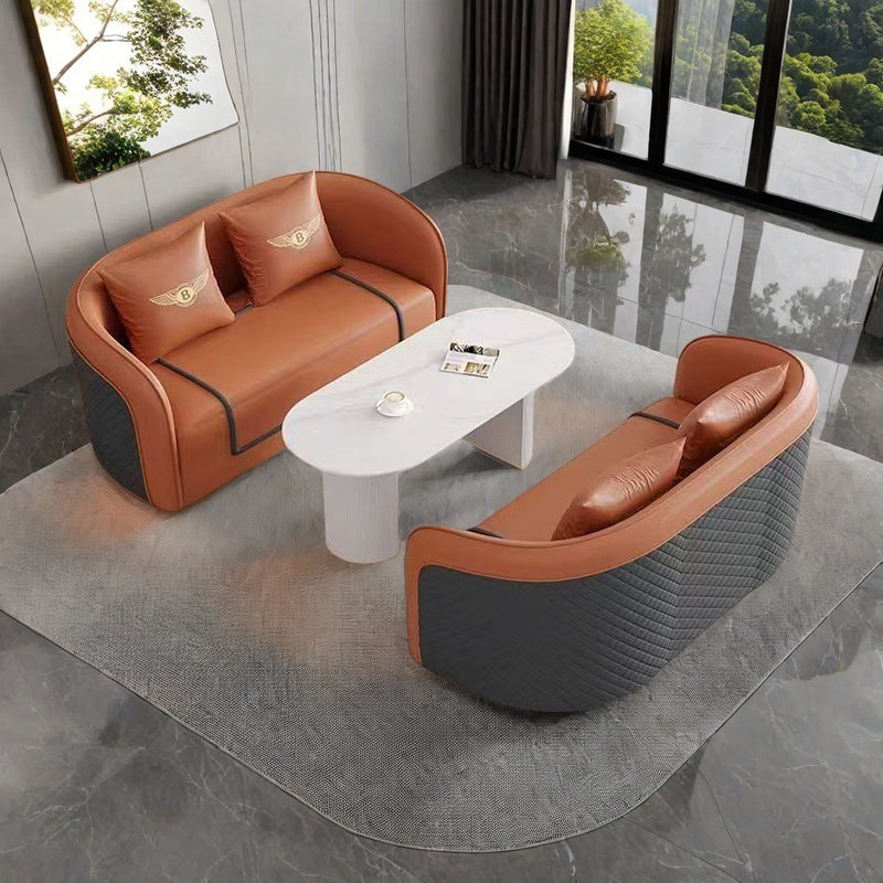 wangling hone Modern light luxury business reception sofa set | Wayfair