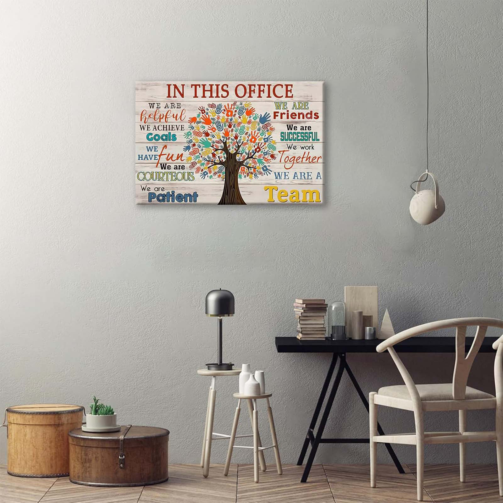 Ophelia & Co. Inspirational Wall Art For Office In This Office We Are A ...