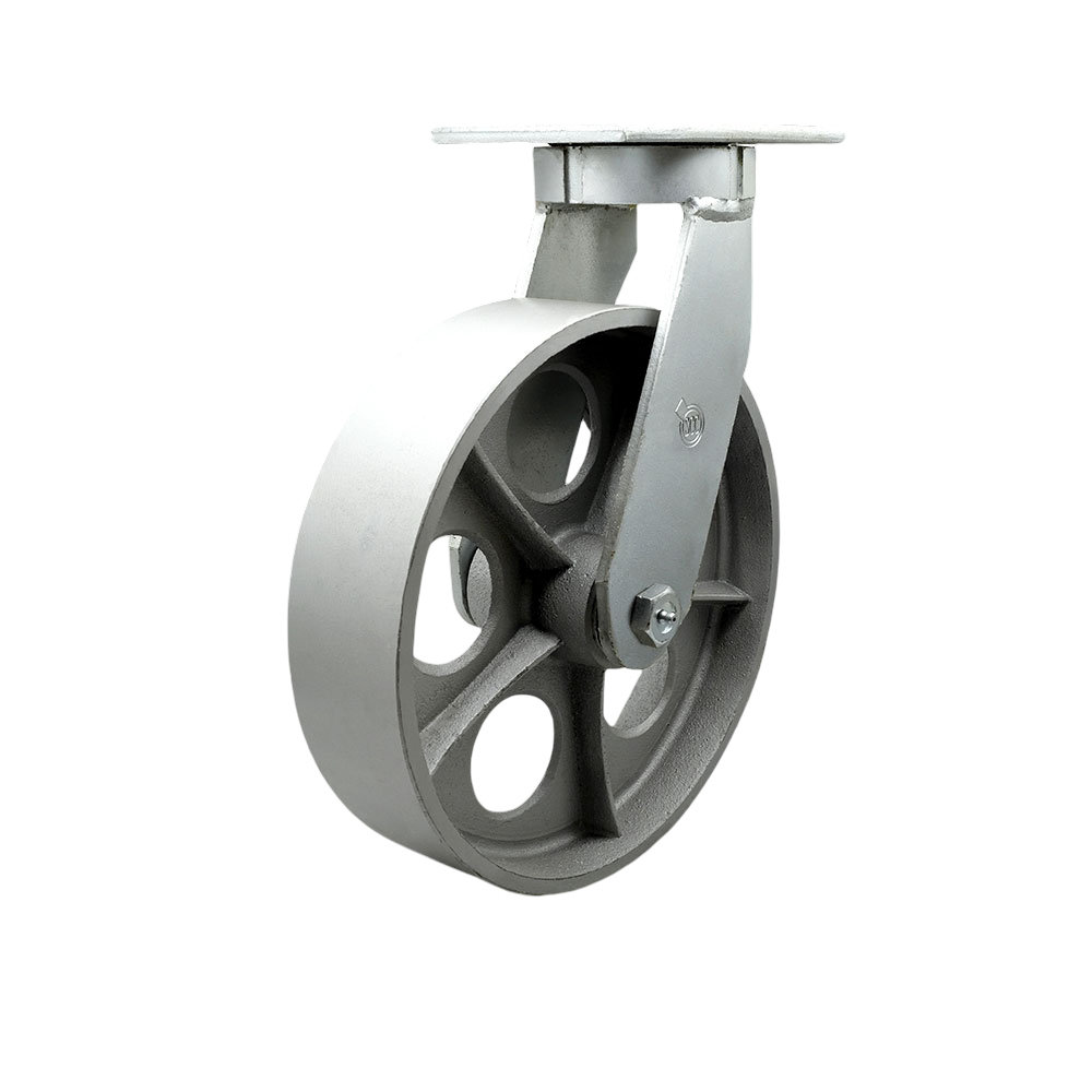Service Caster Extra Heavy Duty Semi Steel Cast Iron Caster | Wayfair