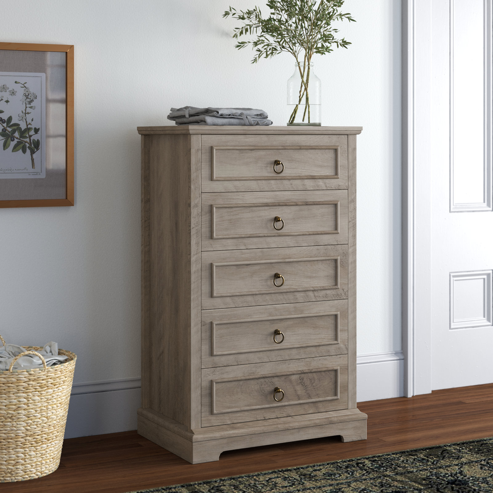 Lark Manor™ Amry 5 - Drawer Chest & Reviews | Wayfair