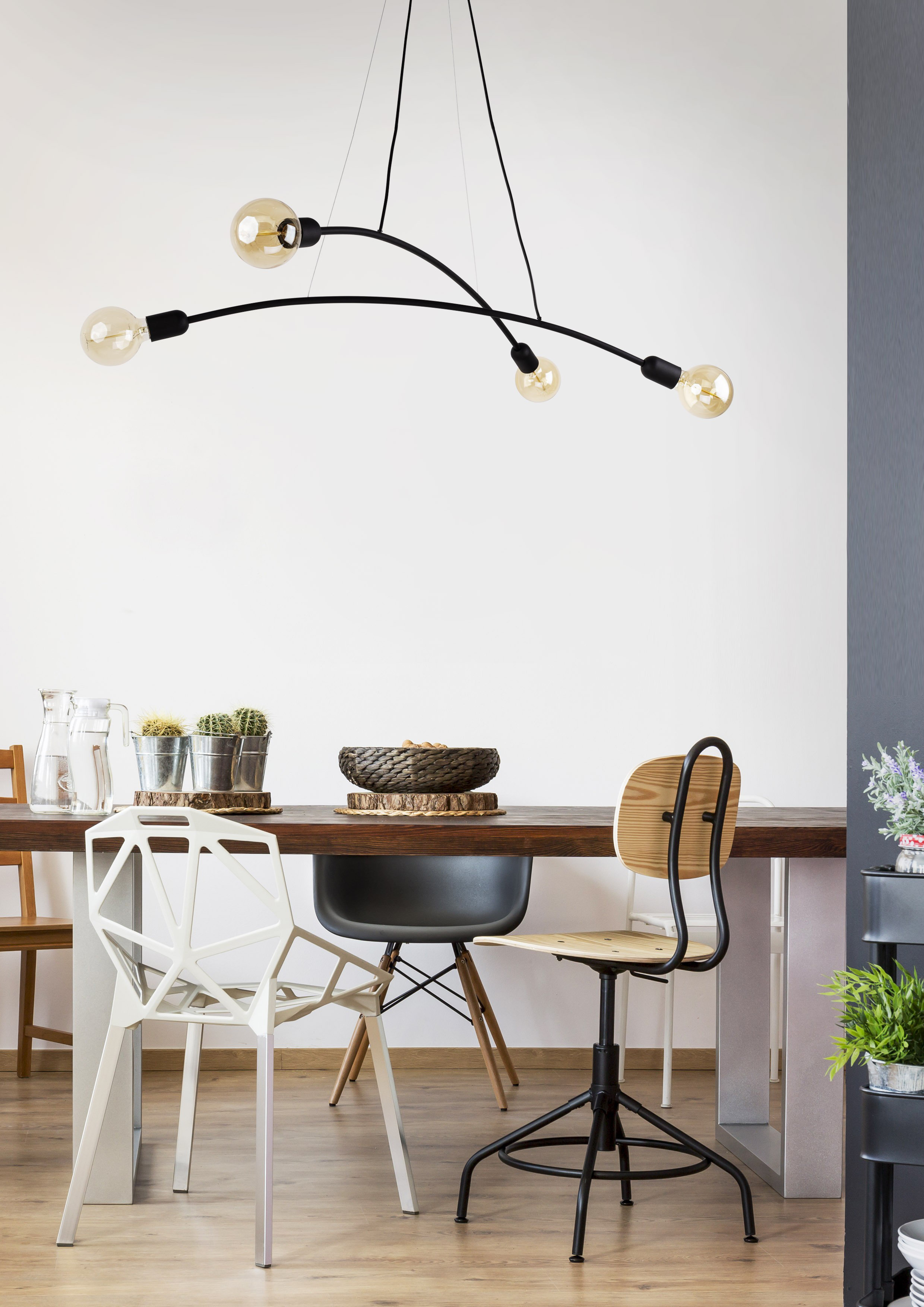 17 Stories Banmah 6 - Light Unique/Statement Bulb Pendant | Wayfair.co.uk