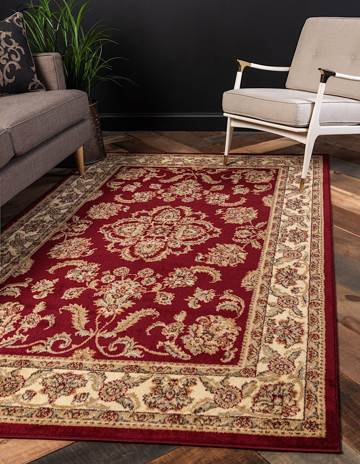 Charlton Home Traditional Odyssey Runner Rug Rouge Colour - Wayfair Canada