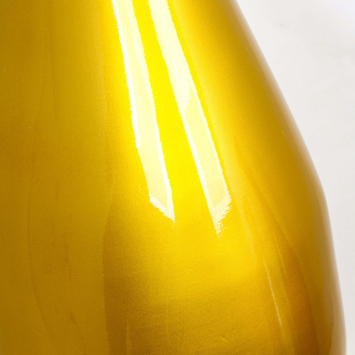 Orren Ellis Aguasvivas Tall Modern Bamboo Trumpet Floor Vase - Elegant ...