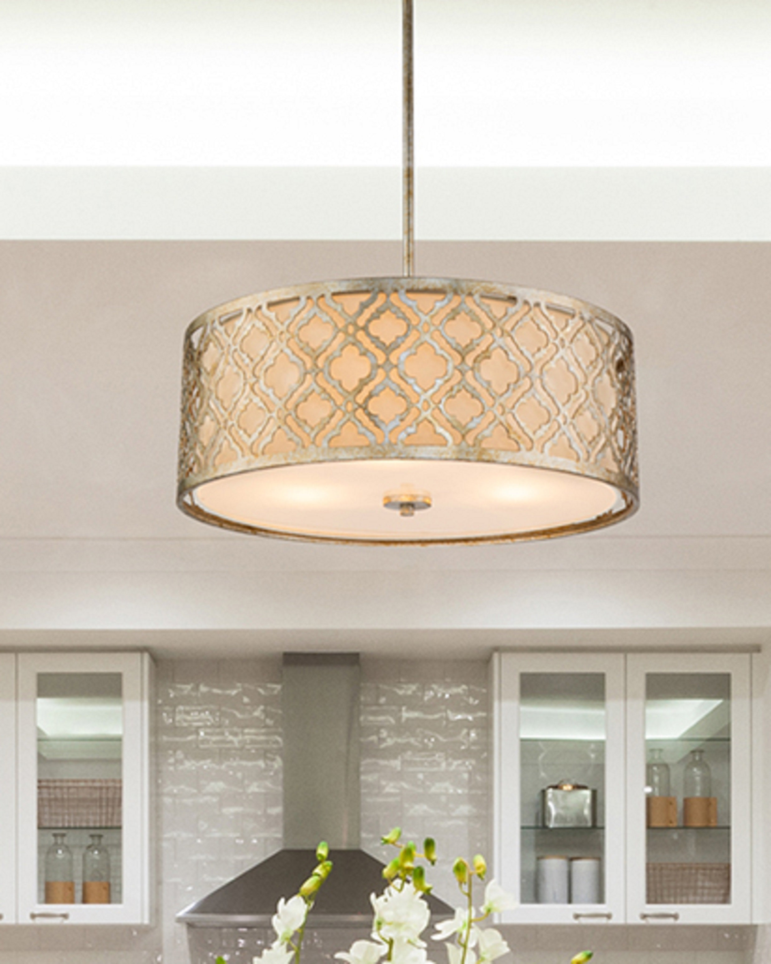 Wrought Studio Schunemunk Arabella Large Pendant - Semi Flush in ...