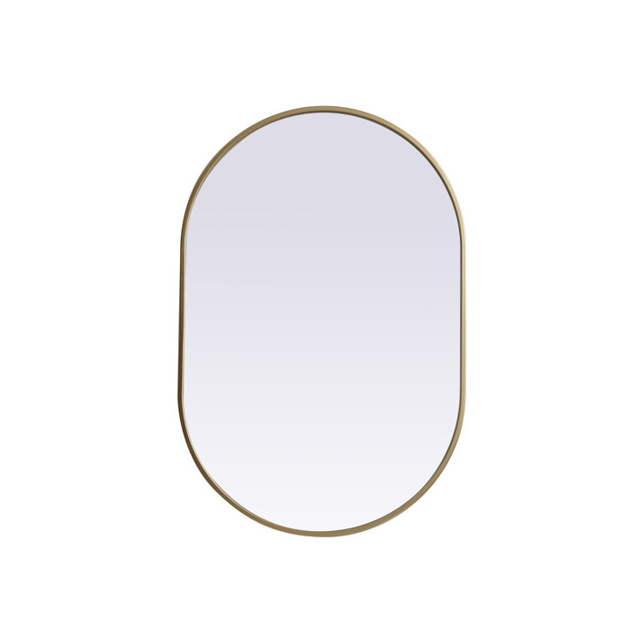 Sabine Metal Pill Wall Mirror & Reviews | Joss & Main
