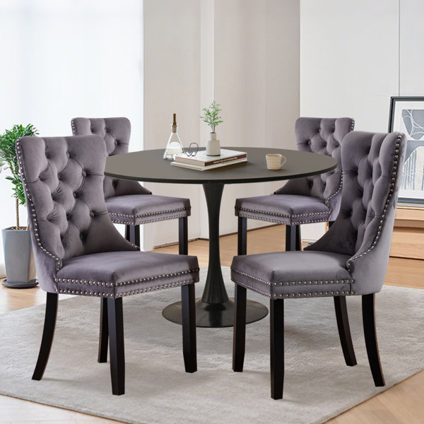 House of Hampton® Round Dining Table Sets With 4 Chairs & Reviews ...