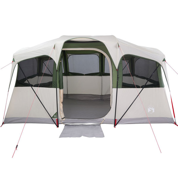 Vidaxl Family Tent With Windows Dome 10-Person Waterproof | Wayfair